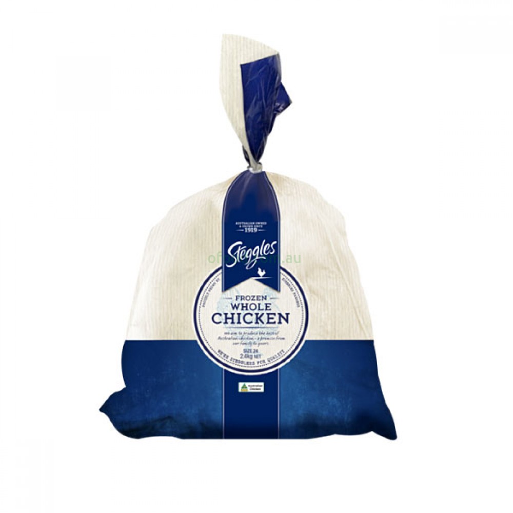Steggles Frozen Whole Chicken 2.4kg